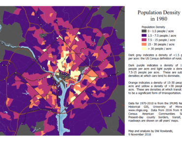 How the D.C. area’s population density has changed since 1970 - D.C ...