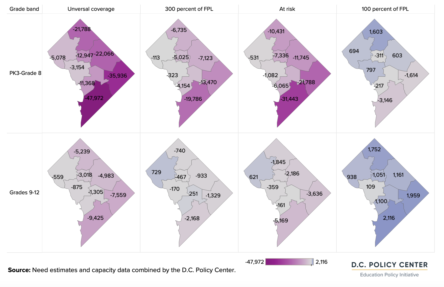 How many more out-of-school time seats does the District of Columbia ...
